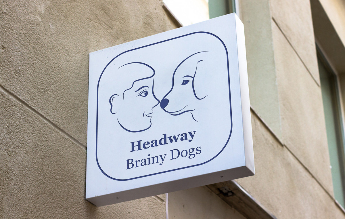 Headway Brainy Dogs Logo - Scott Frazer Creative
