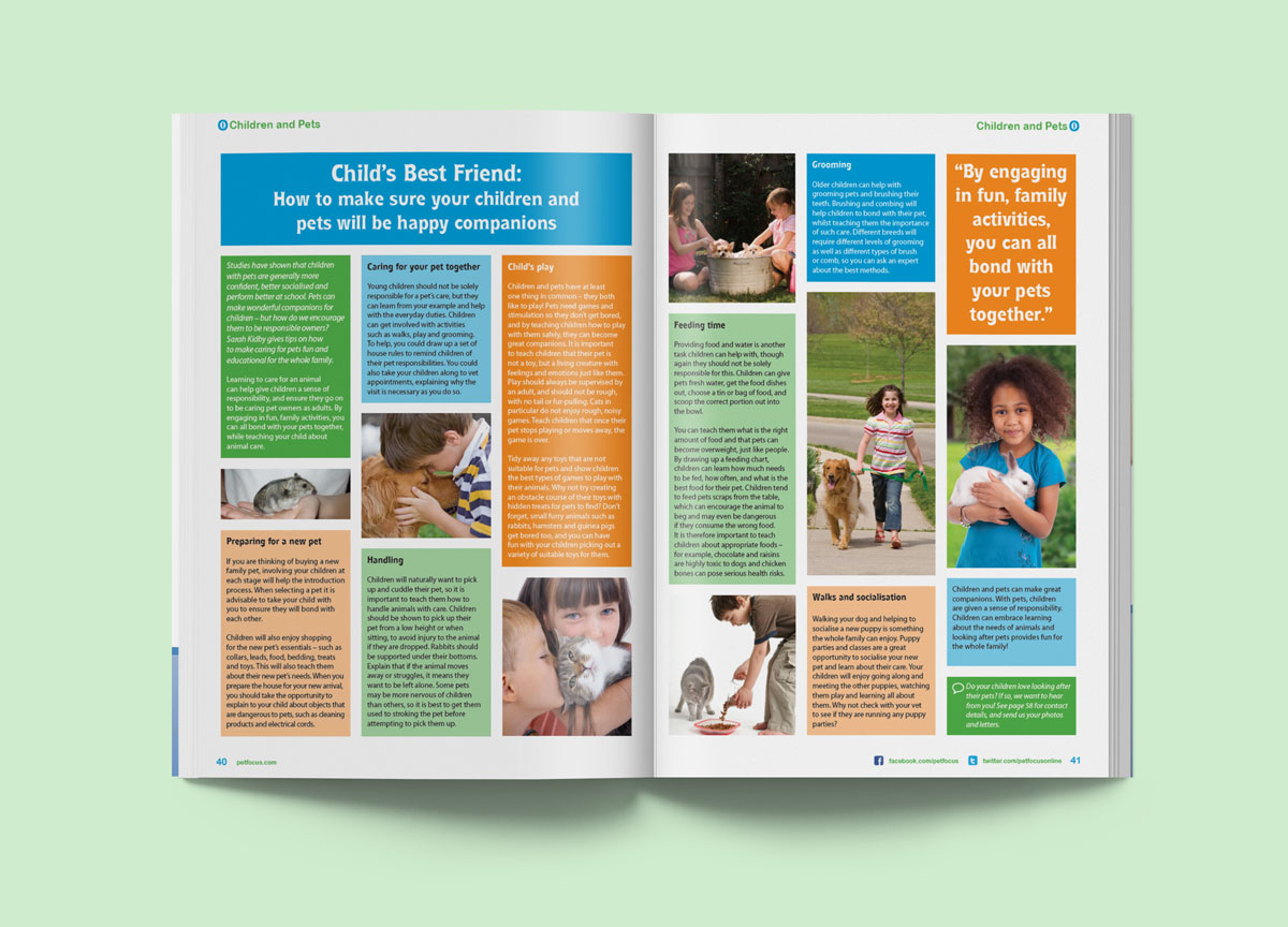 PetFocus Magazine - Scott Frazer Creative